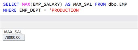Sql Server Max Sql Bi Tutorials