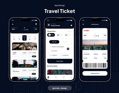 Flight Ticket Ui Projects Photos Videos Logos Illustrations And Branding Behance