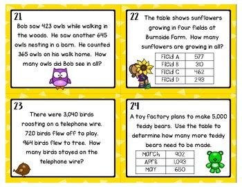 Multi Step Addition And Subtraction Word Problems By Angelina Kelly