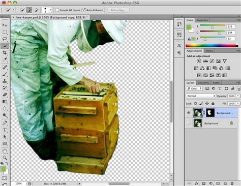 Extract An Object From The Background Photoshop Help Wiki