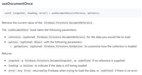 Reactjs React Firestore Hooks To Fetch Database Records From Cloud Firestore Stack Overflow