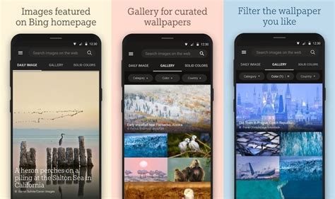Microsoft Has Released Bing Wallpapers App For Android