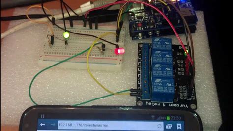 Mini Web SCADA With Arduino Ethernet And Realy Block Test No YouTube