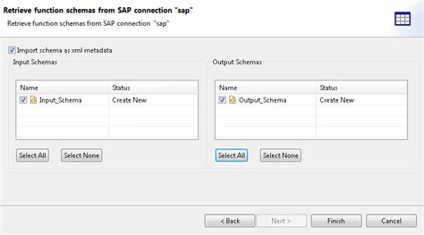Retrieving An Sap Function Talend Studio Help