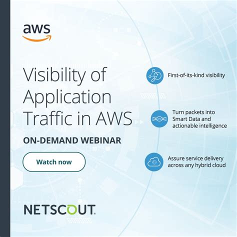 Netscout On Linkedin Visibility Of Application Traffic In Aws Netscout