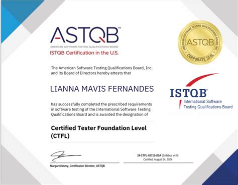 Istqb Ctfl Softwaretesting Qualityassurance Qa Astqb Lianna Fernandes 11 Comments