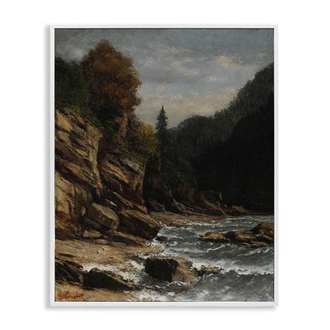 Stupell Industries Classical Ocean Tide Landscape And Nature Painting