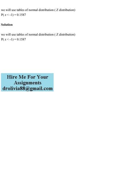 We Will Use Tables Of Normal Distribution Z Distributionp Z Pdf