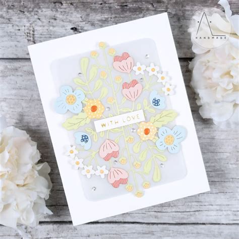Spellbinders Floral Reflection Collection Al Handmade