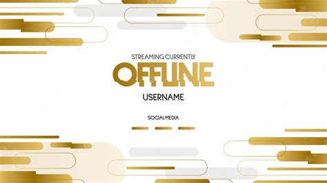 그라데이션 추상 모양 벡터 일러스트와 함께 스트리밍 오프라인 트 위치 배너 배경 프리미엄 벡터