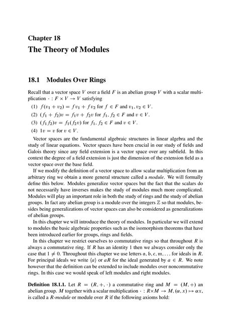SOLUTION Algebraic Geometry And Cryptography Chapter The Theory Of Modules Studypool
