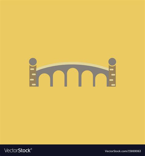 Free Ancient Stone Arch Bridge Vector Image Nohat Cc