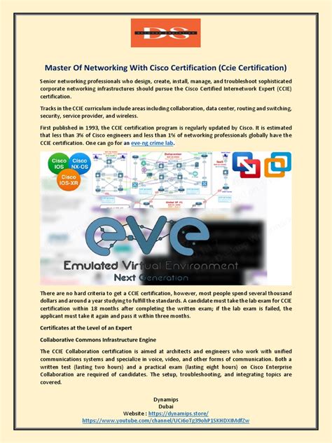 Master Of Networking With Cisco Certification Ccie Certification Pdf