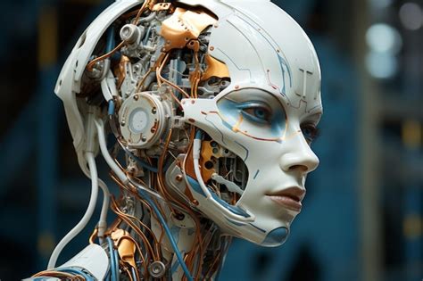 Advanced Ai Robotics Humanoid Companions Futuristic Interactions