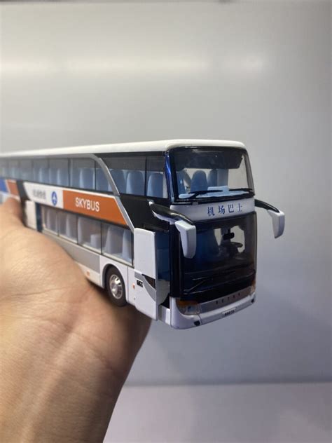 Proswon Bus Setra S 431 2 Tầng Mô Hình Tĩnh đồ Chơi Xe Chở Khách Proswon Bus Setra S 431 2 Tầng