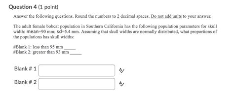 Solved Question Point Answer The Following Questions Chegg
