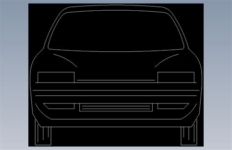 汽车模型cad 55 Autocad 2007 模型图纸下载 懒石网