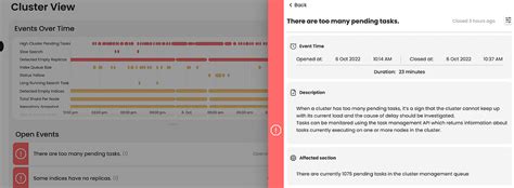 How To Handle Red Status Events In Elasticsearch