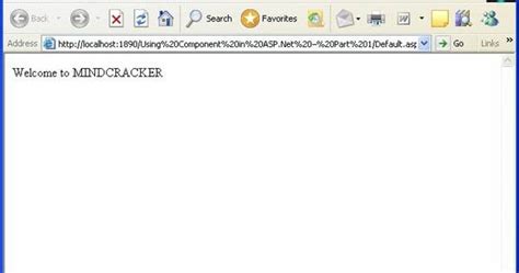 Using Component Creating Basic Component In Aspnet Part 1