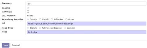 Git Integration Cetmix Tower Documentation