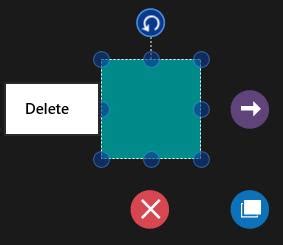 Context Menu In UWP Diagram Control Syncfusion
