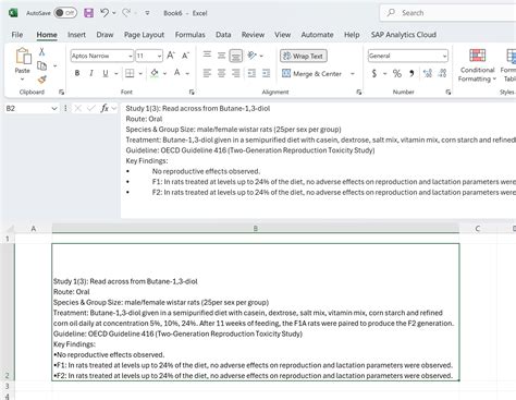 openpyxl word to excel using python but preserve word format bullet points and structure