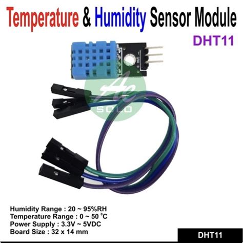 Jual Modul Arduino Temperature And Humidity Sensor Shopee Indonesia