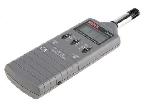 RS PRO RS PRO RS A Handheld Hygrometer RH Accuracy F C Max RH Max