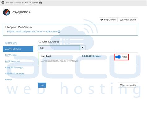 How To Enabledisable Apache And Php Modules Using Easyapache4
