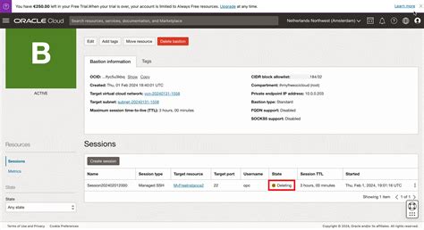 Access And Manage A Linux Compute Instance Using Oracle Cloud