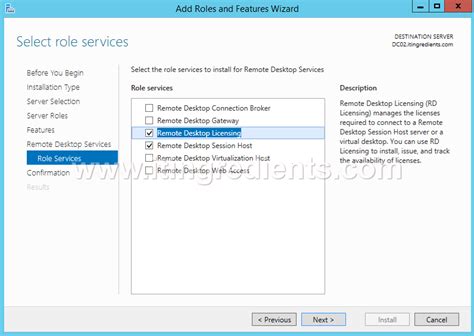 how to install and configure remote desktop services rds