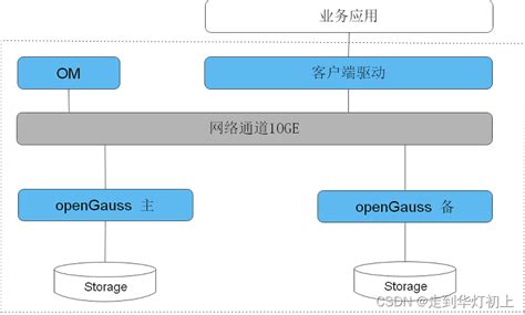 opengauss（1）： 概述 opengauss集群结构图 csdn博客