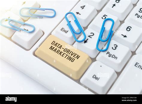 Handwriting Text Data Driven Marketing Business Concept Strategy Built On Insights Analysis