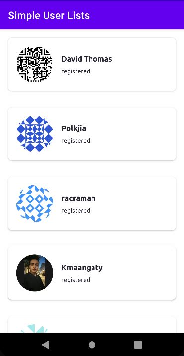 Github Nonchain Simpleuserlist Get Random Users Of Stackoverflow