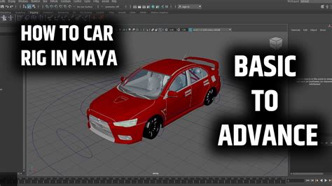 HOW TO CAR RIG IN MAYA | HOW TO ADVANCE CAR RIGGING IN MAYA | HOW TO RIG SIMPLE CAR - YouTube