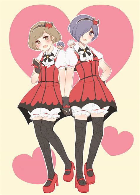 Kaneki Ken Kirishima Touka Fueguchi Hinami And Kirishima Ayato