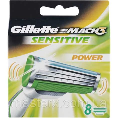Gillette Mach3 Sensitive 8шт. Германия (джилет мач 3) сменные кассеты ...