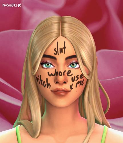 Degradinglewd Bodywriting Facepaint Accessories And Makeup Loverslab