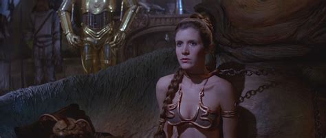 Naked Carrie Fisher In Return Of The Jedi
