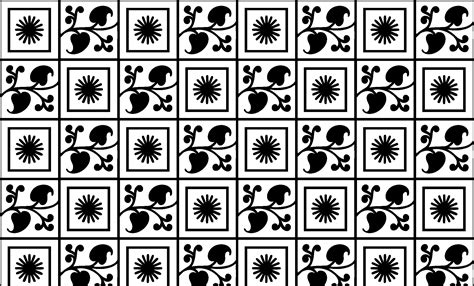 Floral And Sun Pattern Public Domain Vectors