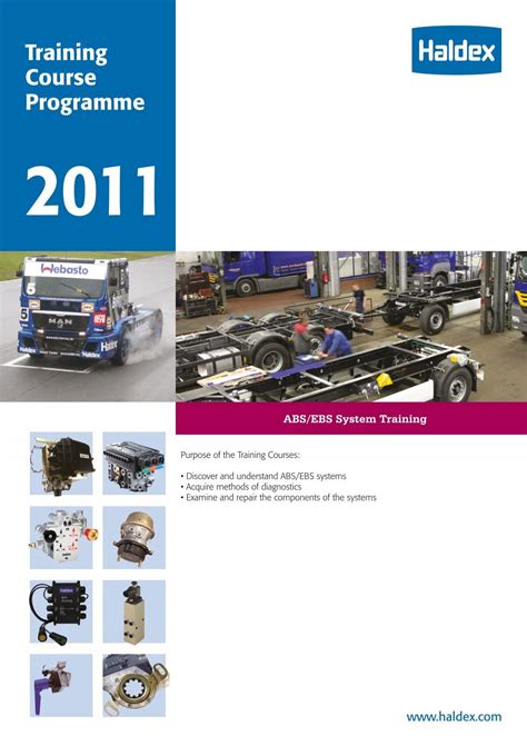 Training Course Programme Haldex