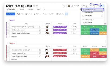 Permissions On Monday Support
