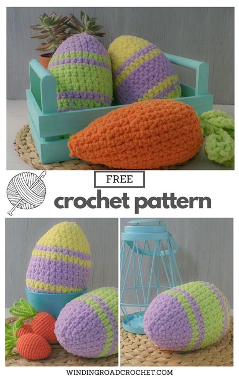 Crochet Egg Plushie Pattern