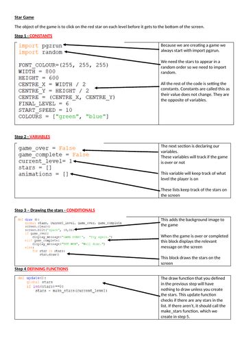 Ks3 Pyton Programming Games Teaching Resources Ks3 Pyton Programming Games Teaching Resources