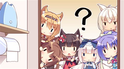 Chocola Vanilla Coconut Cinnamon Azuki And More Nekopara Drawn By Sayori Neko Works
