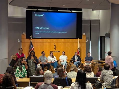 I Was Blown Away By Our Casting Directors At This Event That Sag Hosted Last Night And I Love