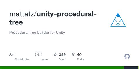GitHub Mattatz Unity Procedural Tree Procedural Tree Builder For Unity