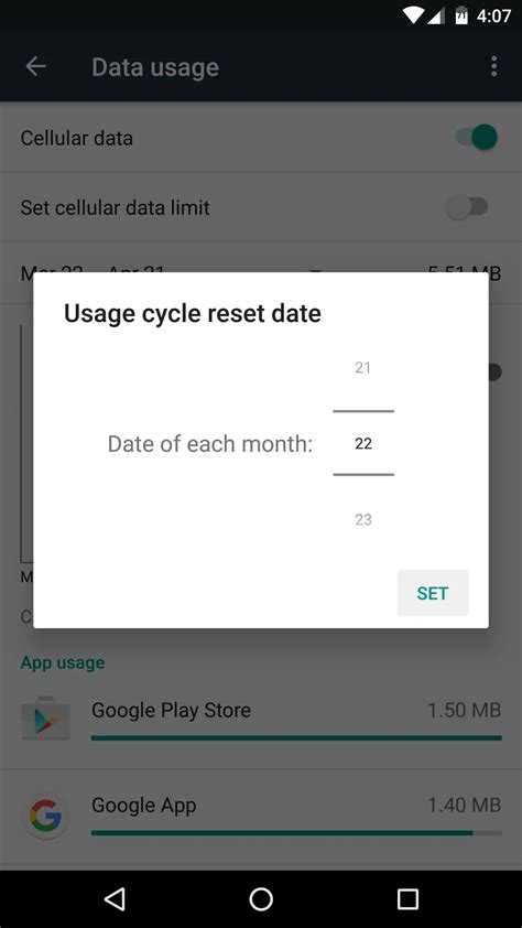 android basics how to prevent going over your monthly data limit