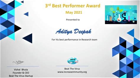 Aditya Deepak On Linkedin Startup Intern Opportunity Research