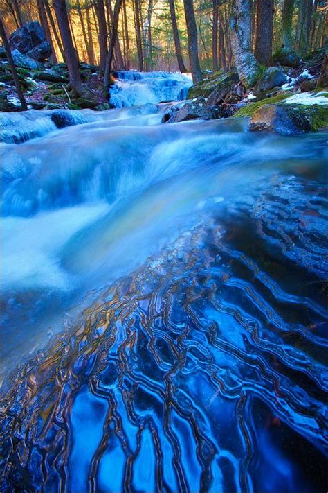 Layers Of Blue Amethyst Brook Massachusetts Beautiful Places